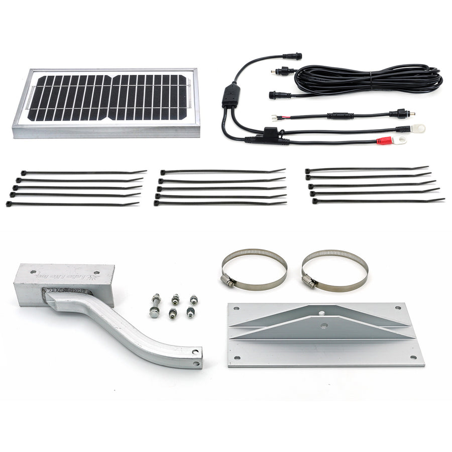 Marine Solar Chargers for Boat Lifts – Complete Solar Kits | Lake Lite