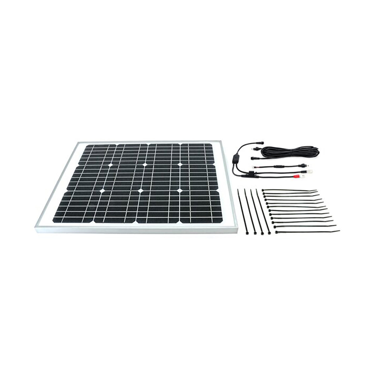 30w-24v Solar Panel & Wiring Kit - Lake Lite