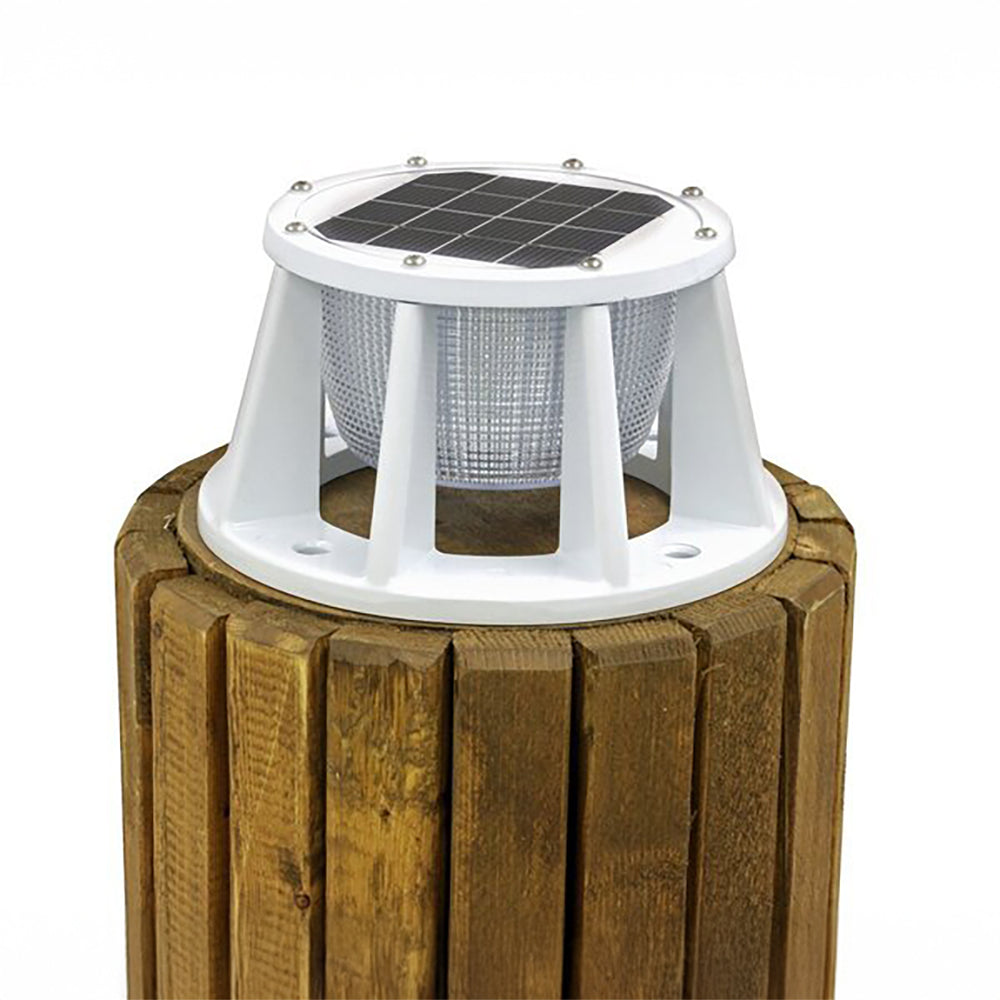 Solar Piling Light - 3 Color LED Switchable – Lake Lite