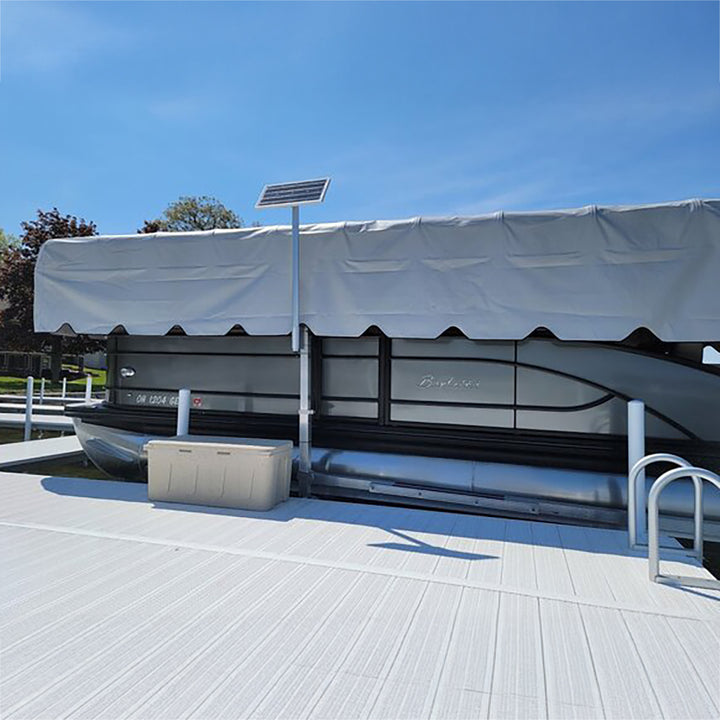 Marine Solar Chargers for Boat Lifts – Complete Solar Kits | Lake Lite